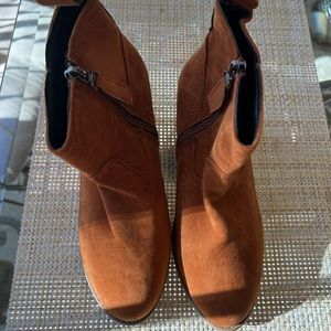 Shoes | Caramel Ankle Boots Size 6 | Poshmark